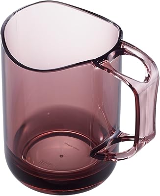 Amazon.com: Bathroom Glass Cup, Aomasi Transparent Toothbrush ...