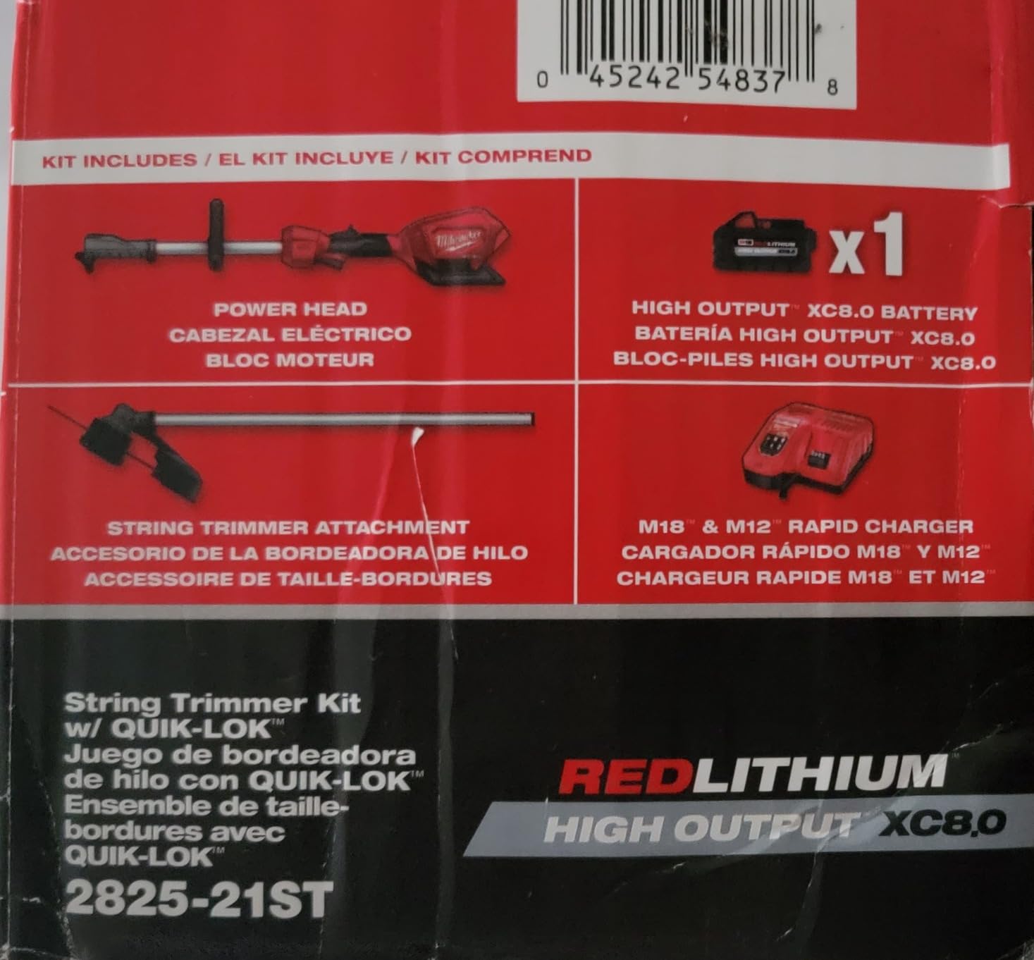 Amazon.com : Milwaukee 2825-20ST 18V Cordless Brushless String Grass ...