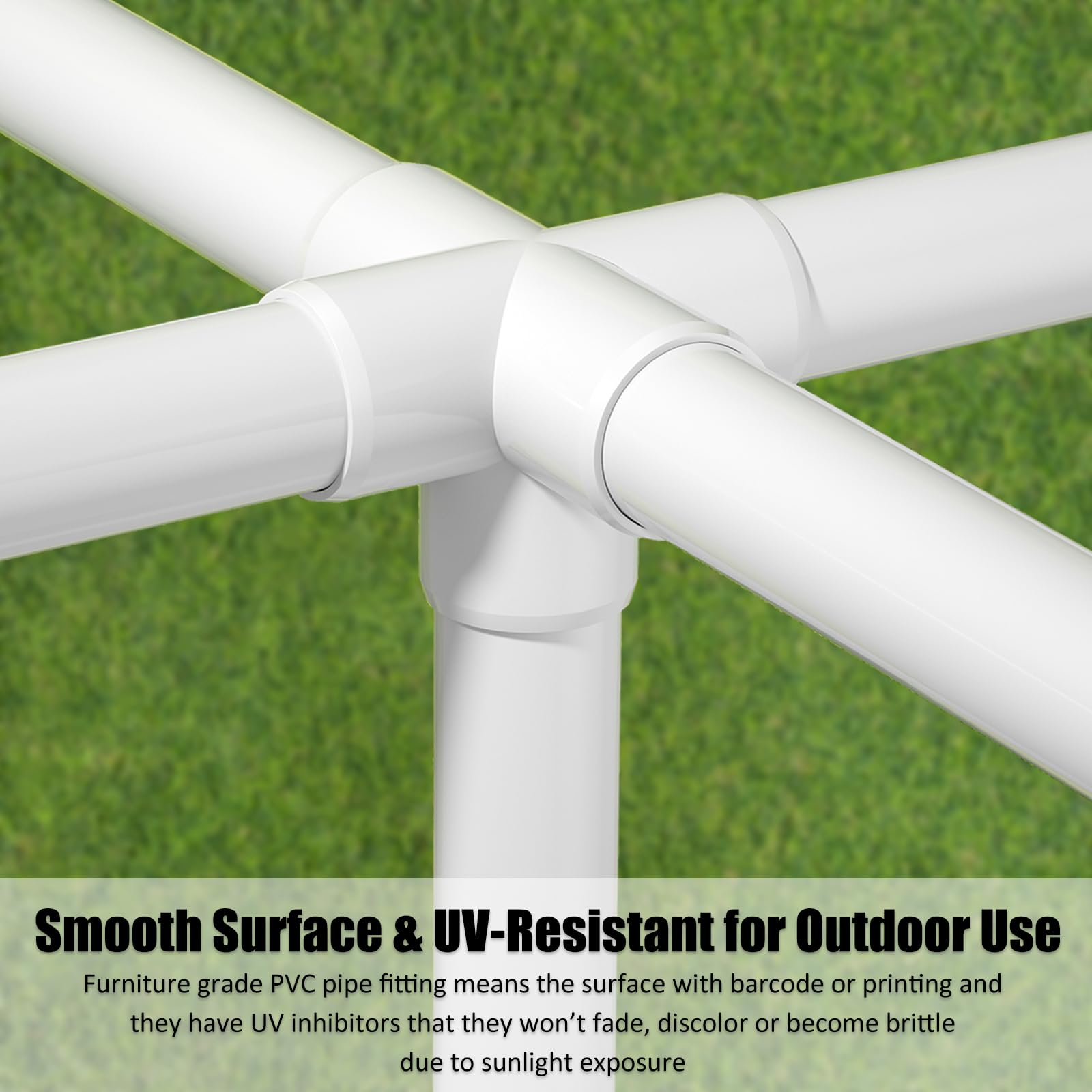 Heavy Duty Pvc Furniture 3 Way Pvc Pipe Fitting Elbow Fitting Build