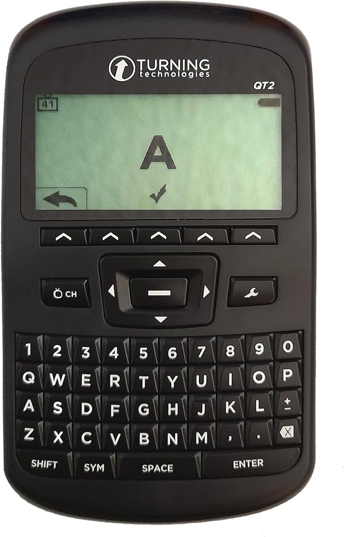 Amazon.com: Turning Technologies QT2 Response Card Clicker RCQR-02 | No ...