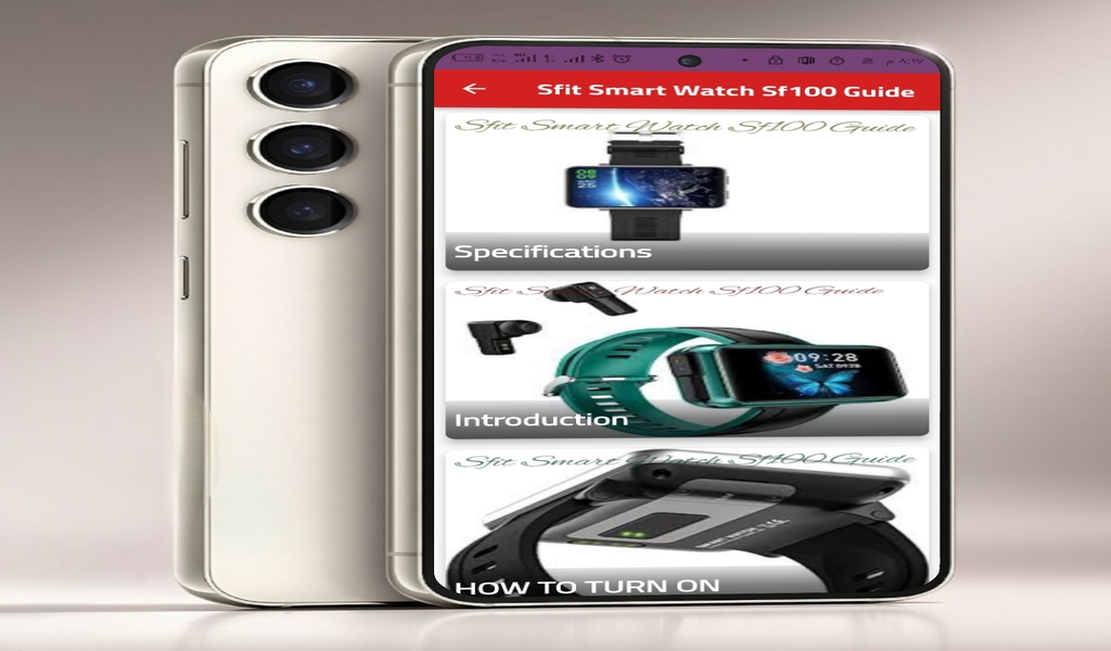Sfit Smart Watch Sf100 Guide - App on Amazon Appstore