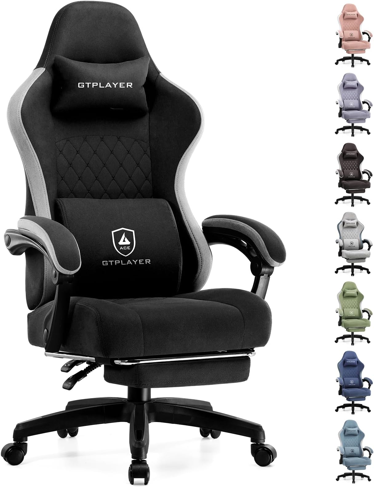 Amazon.com: STAPLES Emerge Vomax Bonded Leather Ergonomic Gaming Chair ...