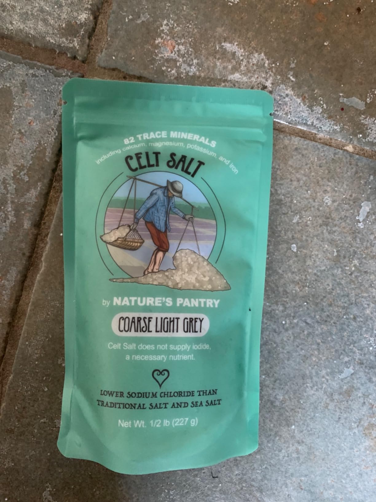 Amazon.com: Celtic Salt Light Grey Coarse, Celt Salt by Nature's Pantry ...