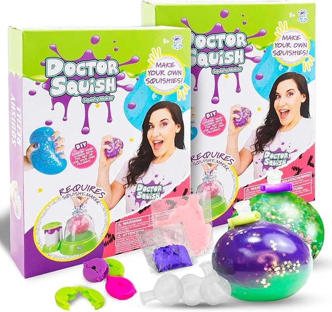 Amazon.com: Doctor Squish Squishy Pack Refill | with 10 TPR Balloons ...