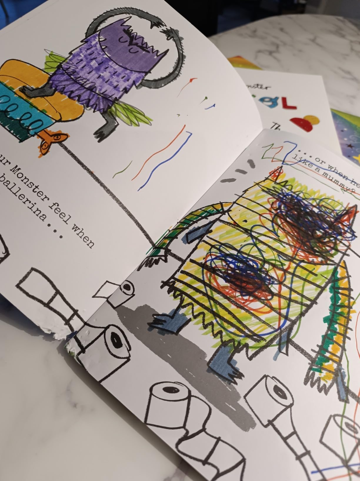 The Colour Monster: A Colour Activity Book: Celebrating 10 years of The ...