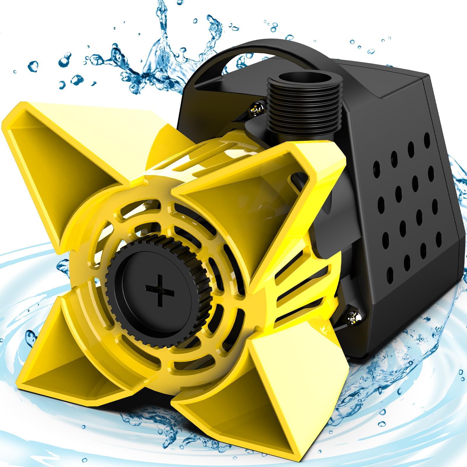 Amazon.com: DECOKTOOL 3200GPH Pond Pump, 200W Submersible Water Pump ...