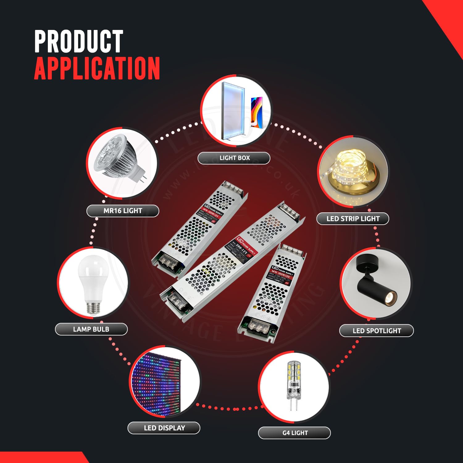DC 5V 20W IP20 Universal LED Transformator Mit Geregelter Schaltung~18