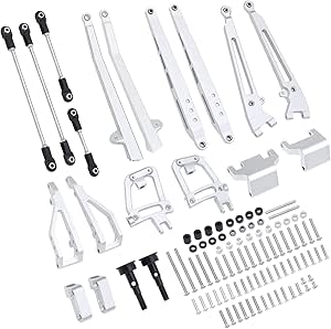 Amazon.com: Aluminum 1/10 Twin I-Beam 2WD Pre-Runner Suspension ...