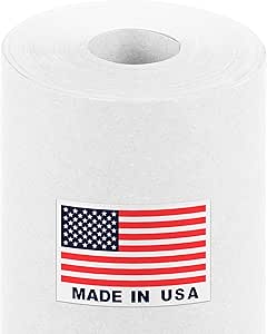 Amazon.com: Paclord 18" x 1200" (100 ft) White Kraft Paper Roll, 45 lbs ...