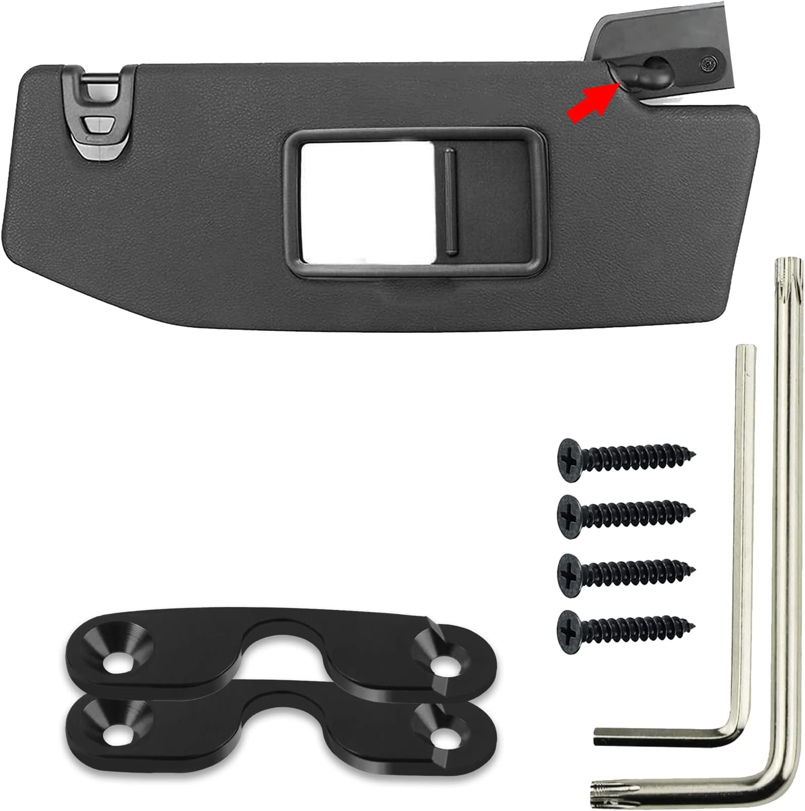 Amazon.com: Sun Visor Repair kit for Jeep Wrangler, Heavy Duty Sun ...