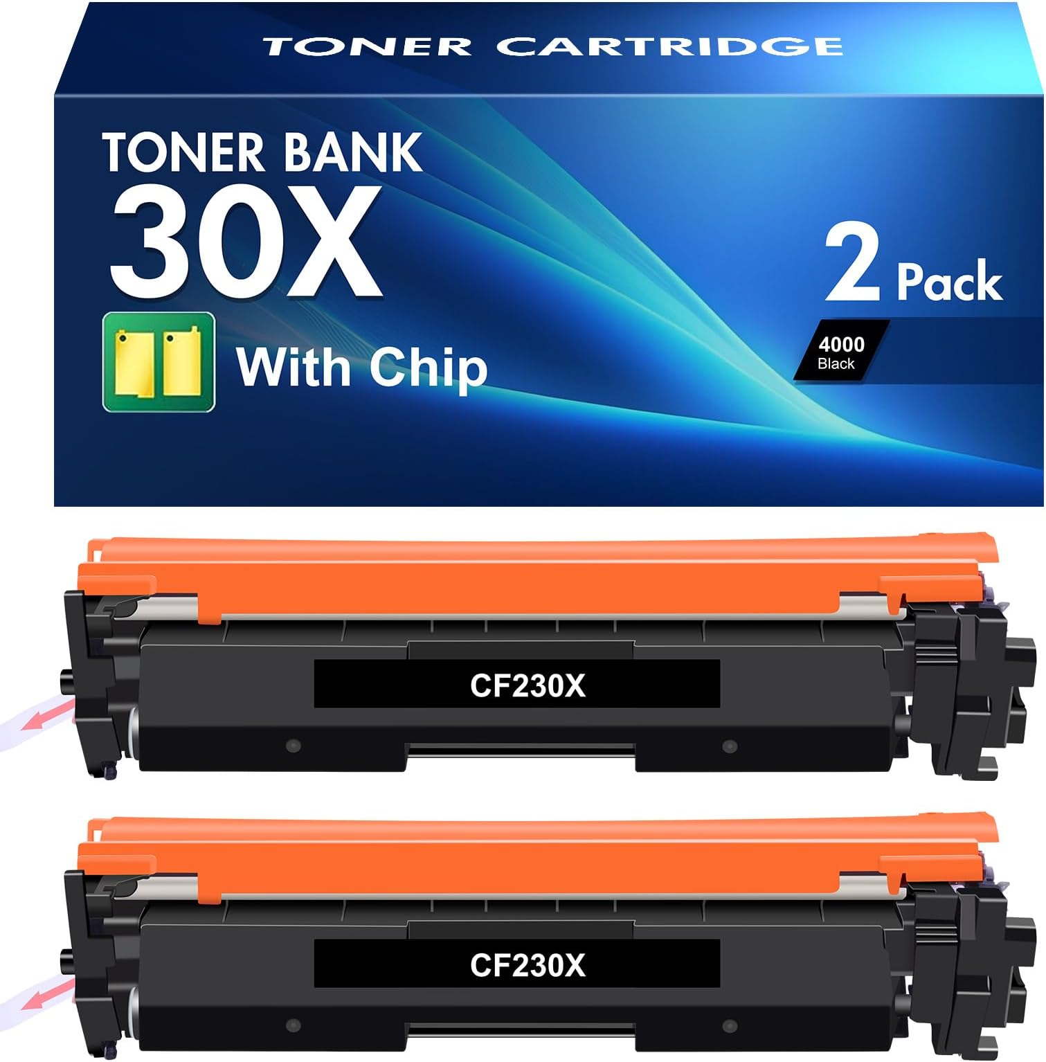 Amazon.com: 30X CF230X Black High Yield Toner Cartridge Compatible ...