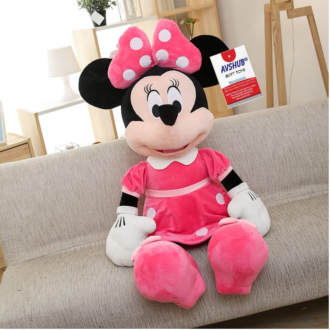 AVSHUB Soft Toy for Girl Minee Mouse Cute Stuffed and Spongy Lovable ...