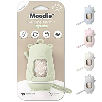 Amazon.com: Teddy Bear Diaper Bag Dispenser | Diaper Trash Bags on the ...