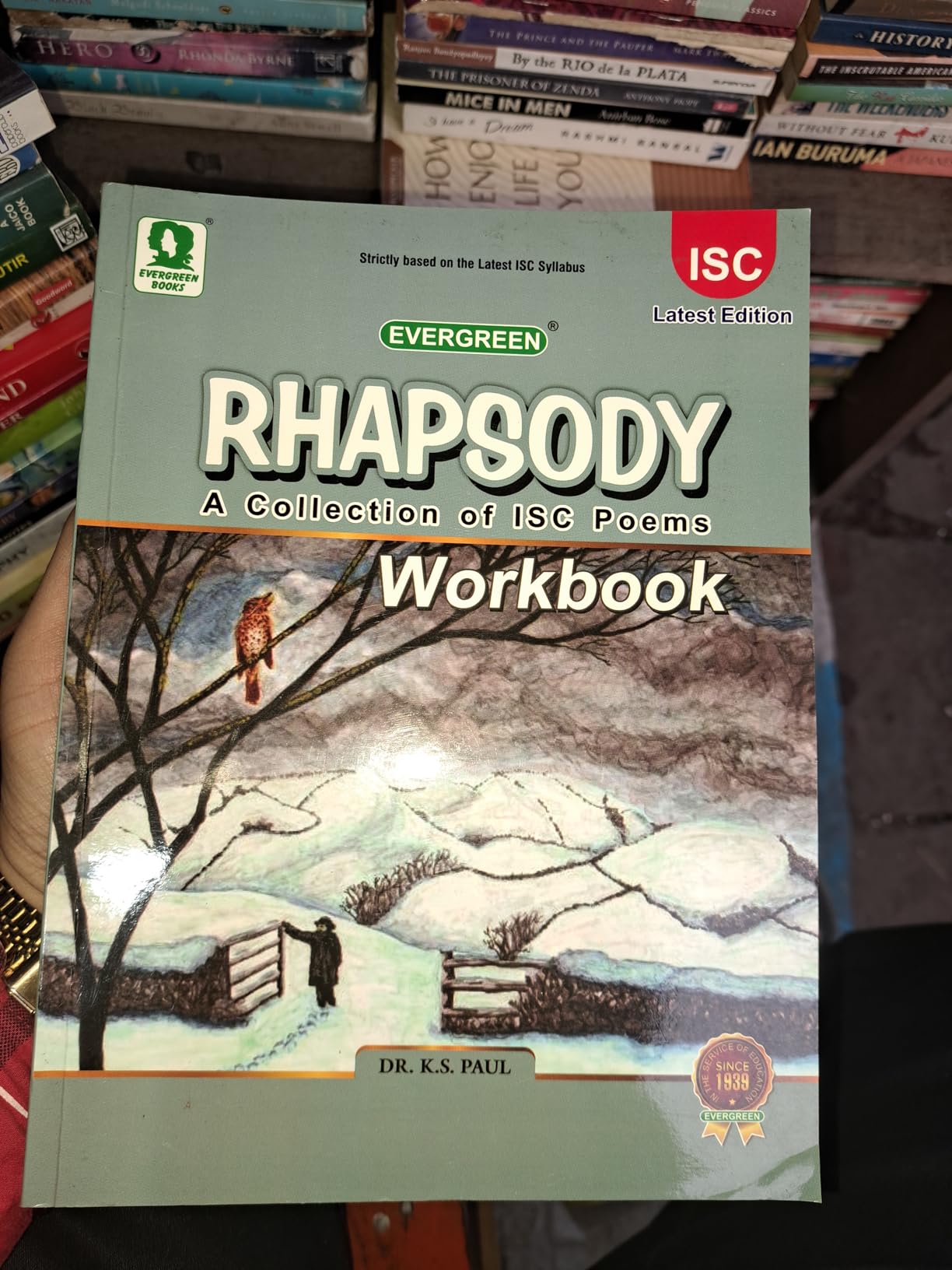 Evergreen ISC Rhapsody (A Collection of ISC Poems) Workbook for ISC ...
