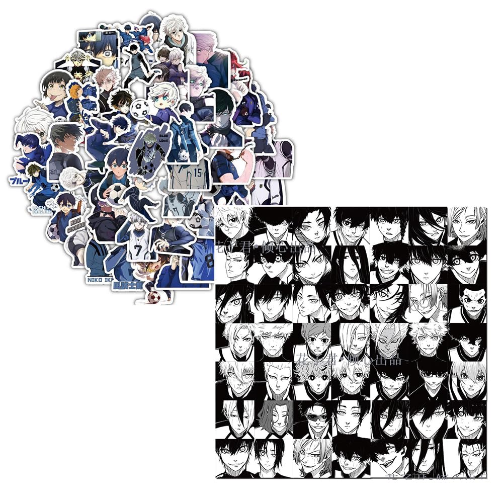 Amazon.com: 122pcs Blue Lock Stickers Pack Nagi Seishiro Chigiri REO ...