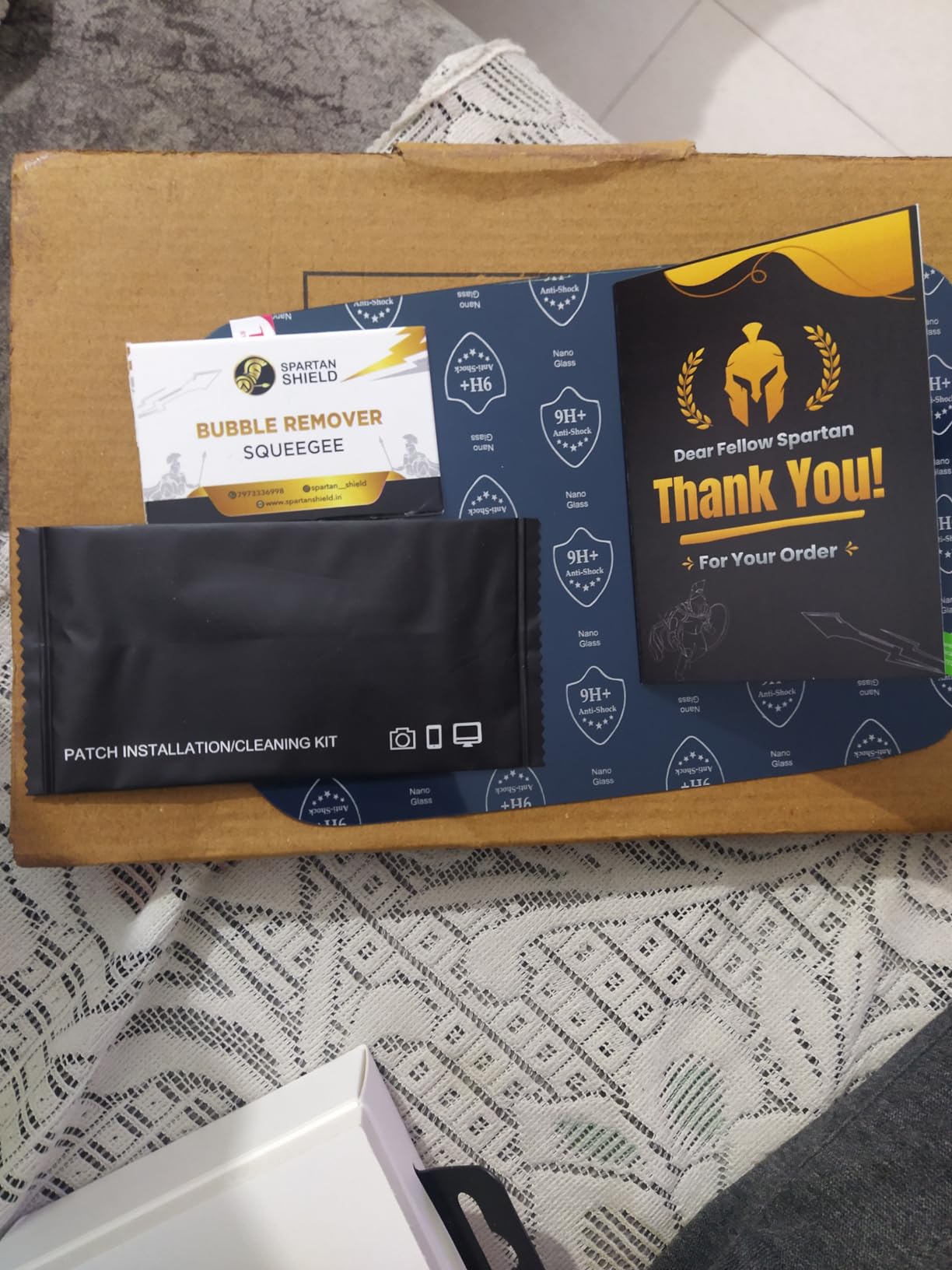 Spartan Shield Touch Screen Protector Compatible With TVS iQUBE S Smart ...