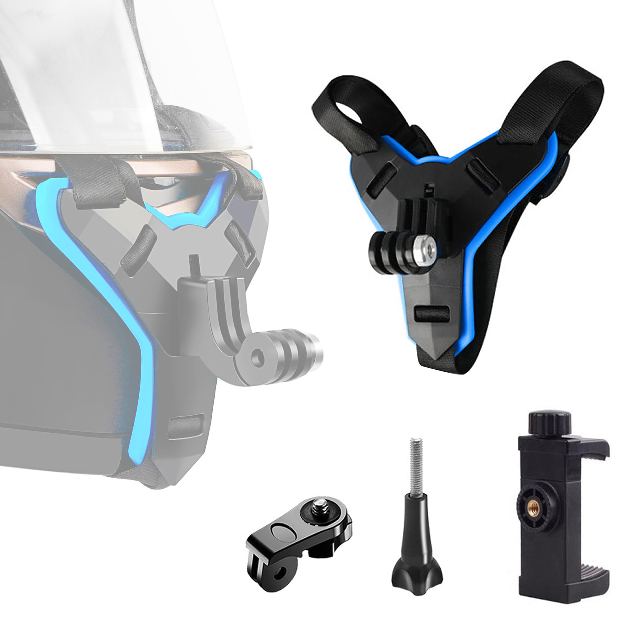POV Camera Attachment K&F Concept Helmet Chin Mount For Action Cameras ...
