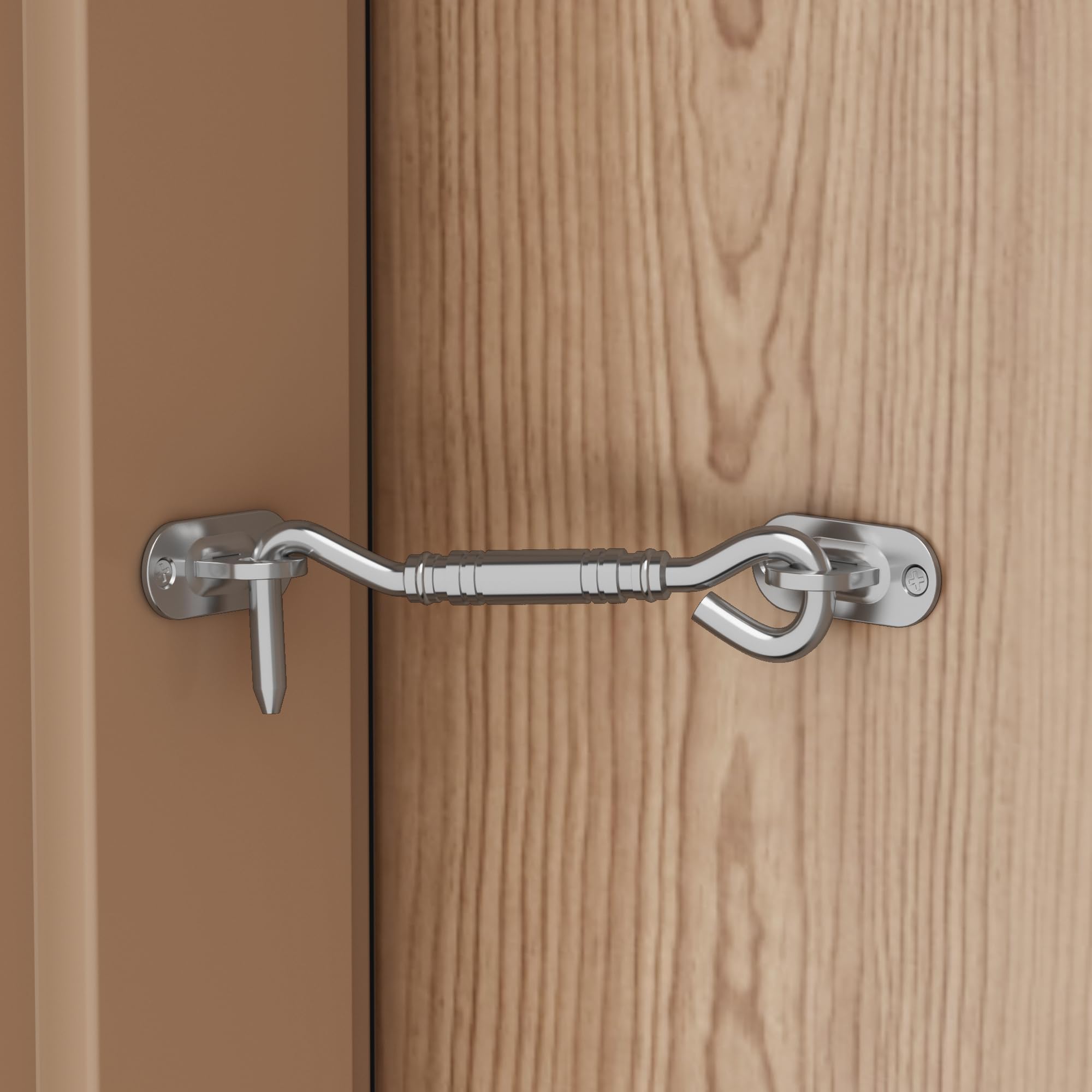 Snapklik.com : WINSOON 4 Inch Hook And Eye Latch For Door, Privacy Eye ...