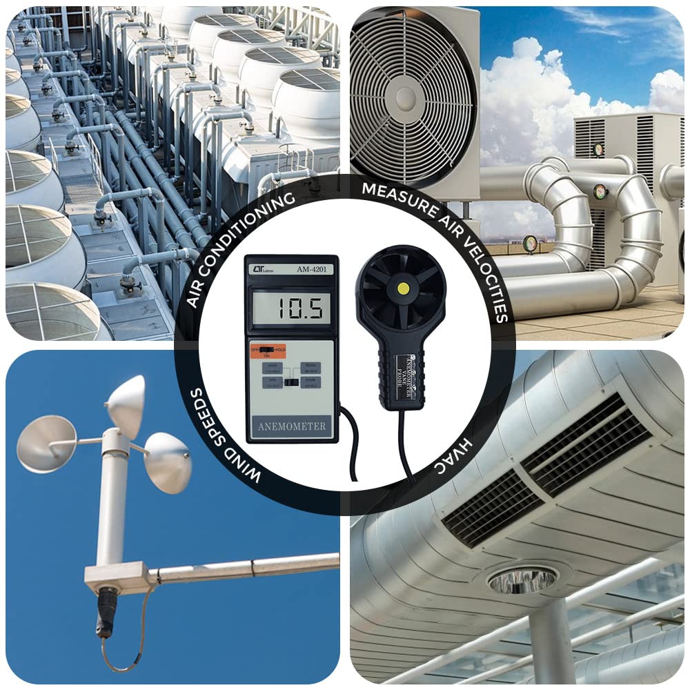 Lutron AM-4201 Vane Anemometer – WJ Mandiri
