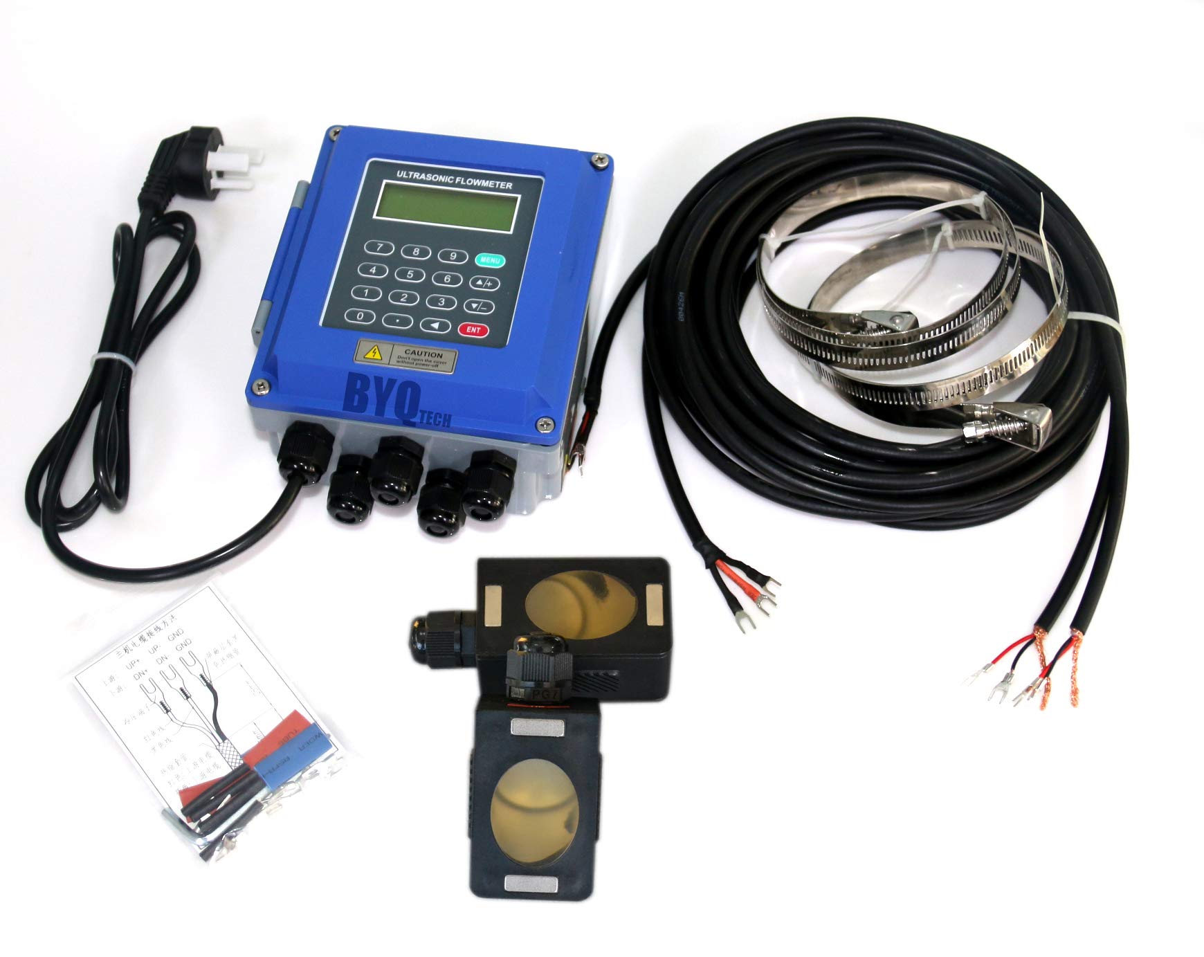 Buy TUF-2000B-TL-1-HT Wall ed Digital Water Ultrasonic Flow Meter ...