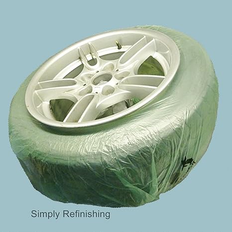 20 x Alloy Wheel Spray Repair Masking Covers 140cm x 140cm paint kit ...