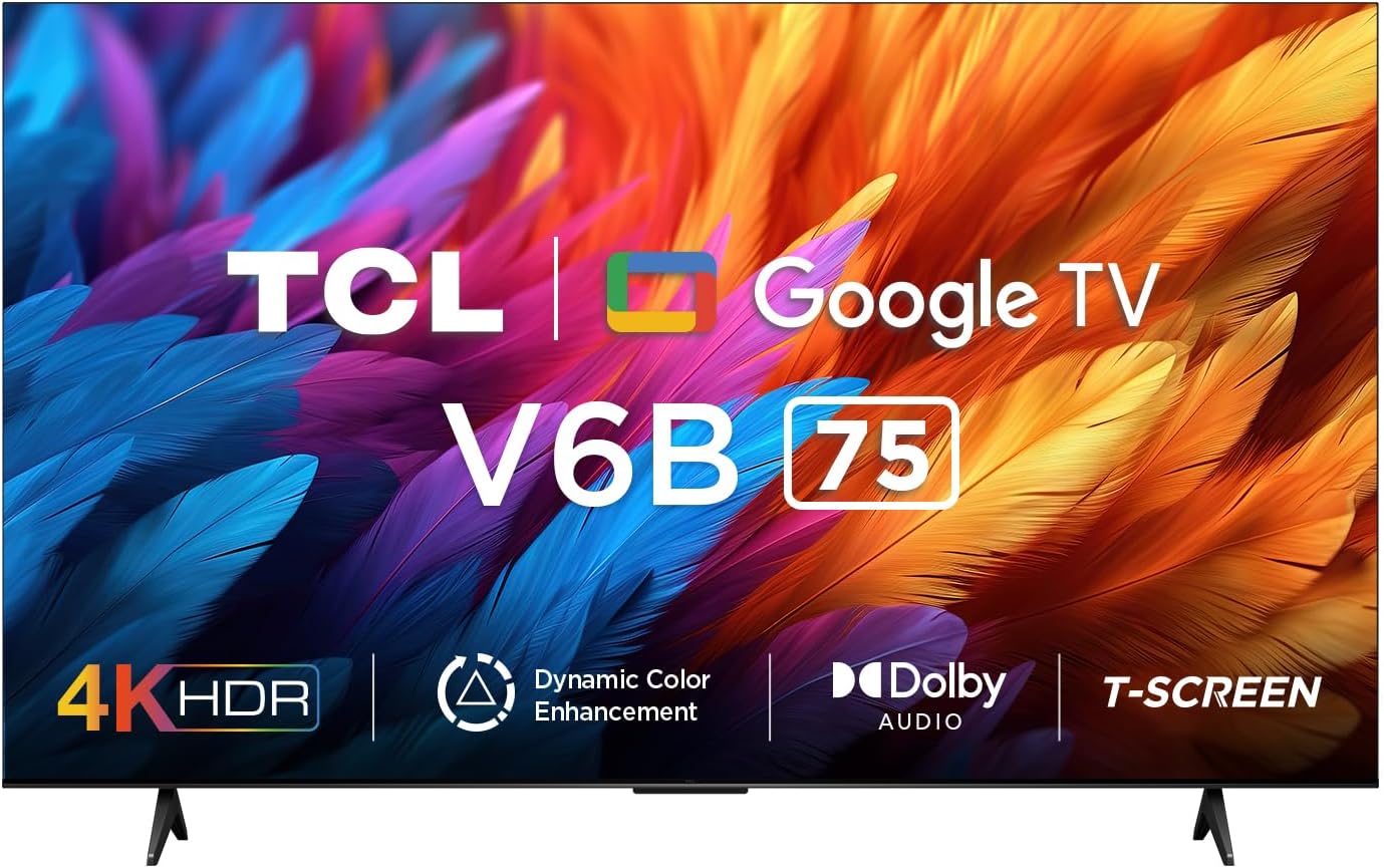 TCL 189 cm (75 inches) Metallic Bezel-Less Series 4K Ultra HD Smart LED ...