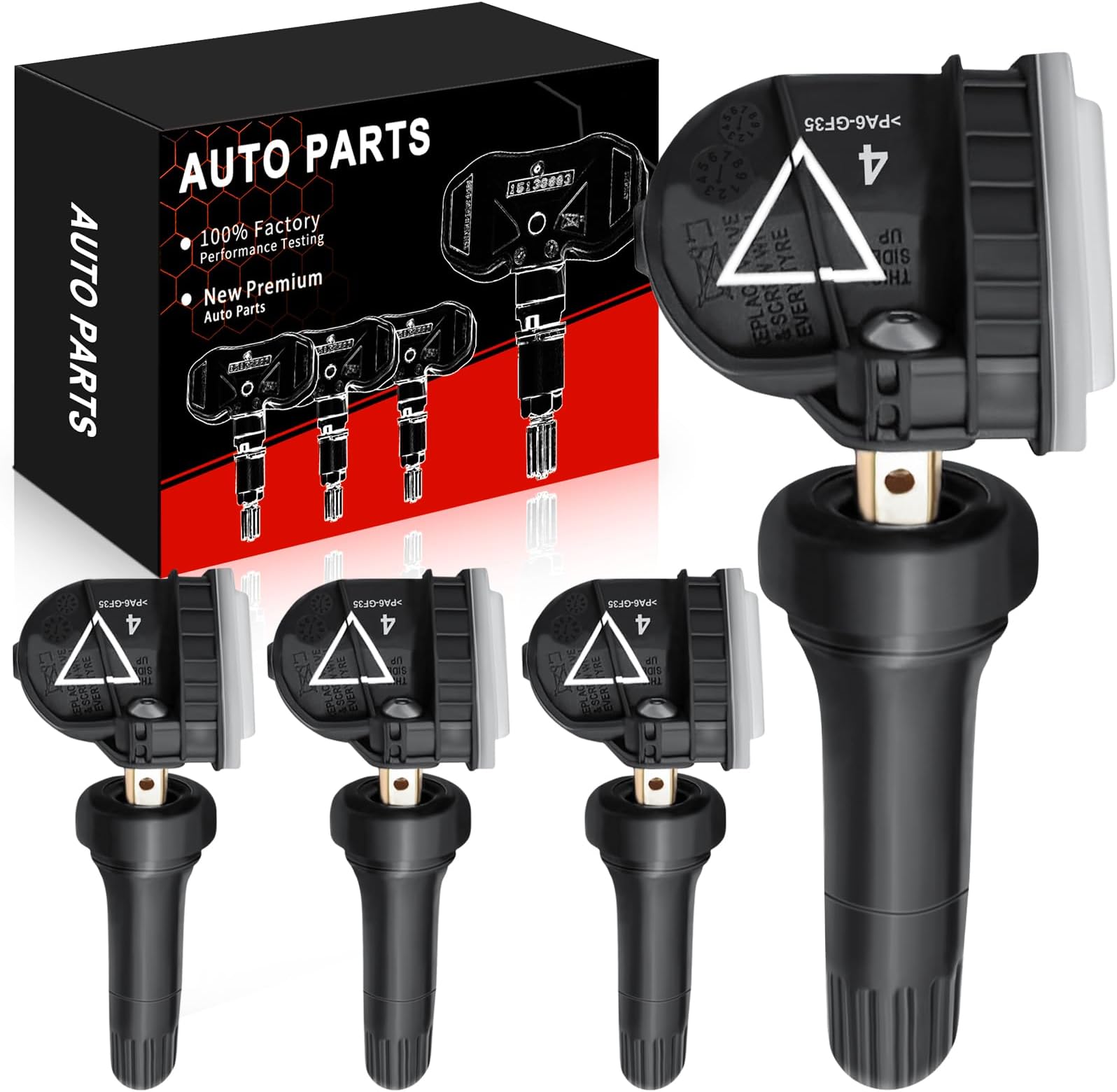 Amazon.com: LQQDP 4pcs TPMS 433MHz Tire Pressure Sensor Compatible with ...