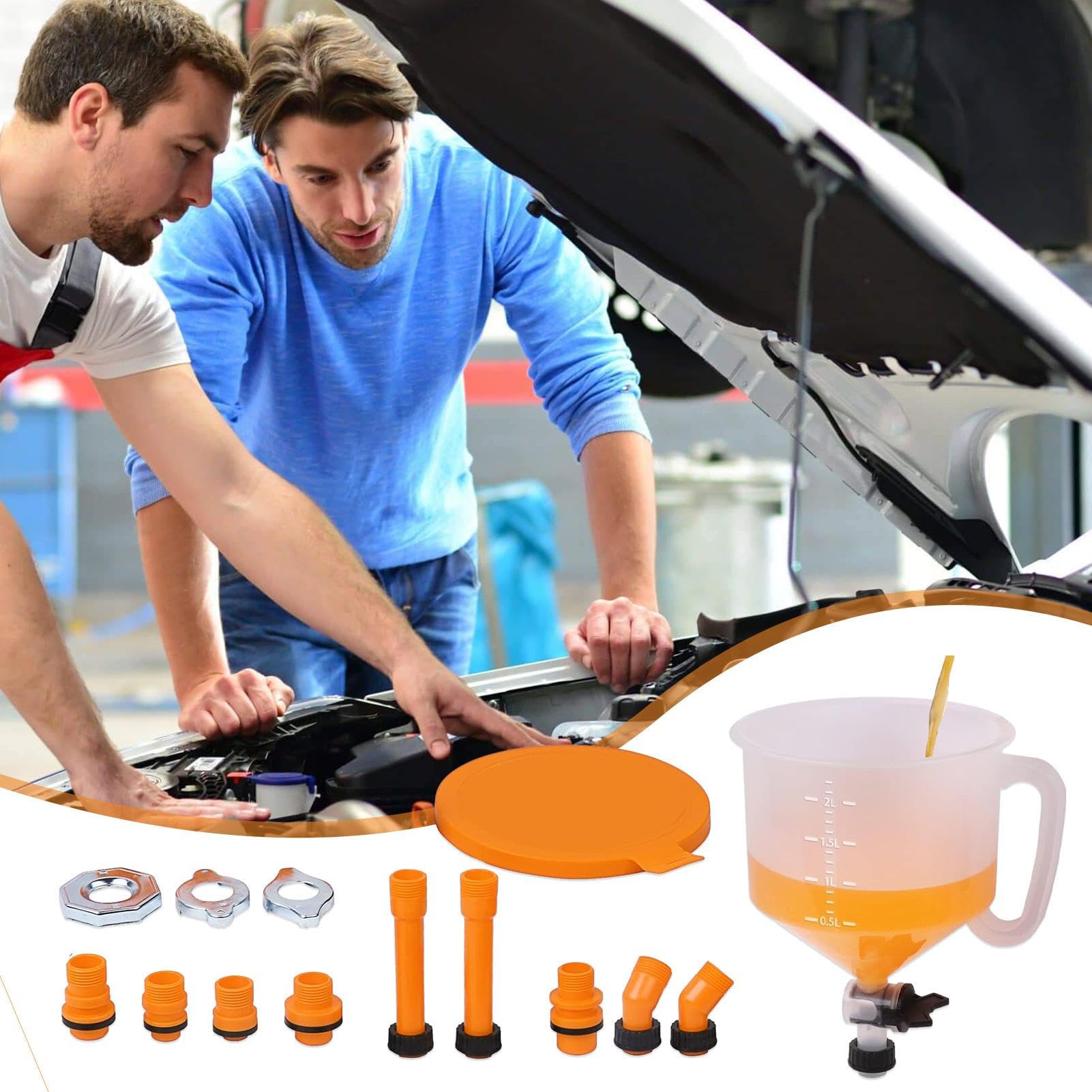 Coolant Bleeding Kit No Spill Coolant Funnel SWANLAKE No-Spill Coolant ...