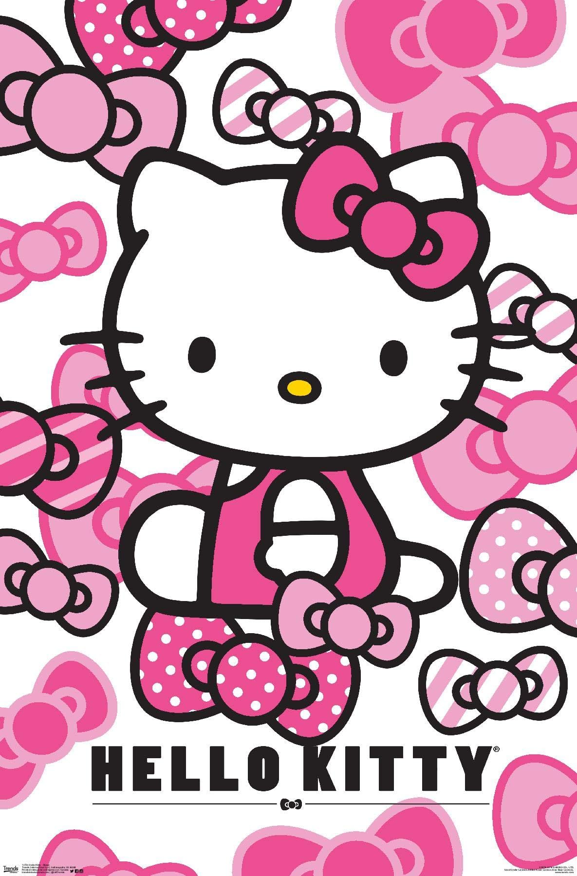Amazon.com: Trends International Hello Kitty - Punk Wall Poster, 22.37 ...