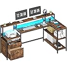 Amazon.com: Writing Desks for Home Office, Wood Computer Desk, Modern ...