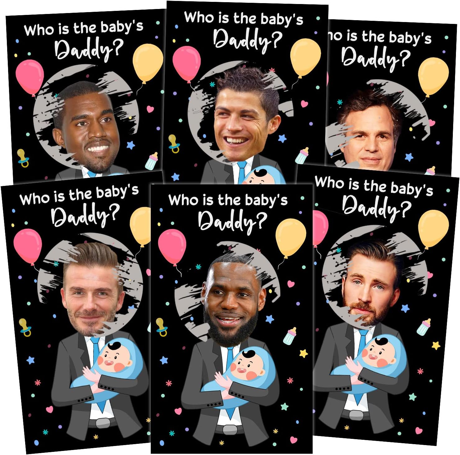 Amazon.com: Funny Baby Shower Scratch Off Game Cards, Scratch Off ...