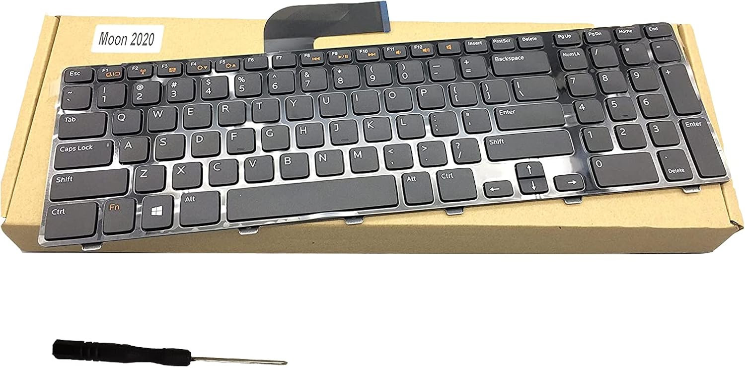 Replacement Keyboard for Dell Inspiron 17R N7110 5720 7720 / Vostro ...