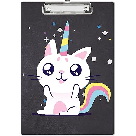 100yellow® Cartoon Girl Exam Clipboard,Exam Board Examination Writing ...