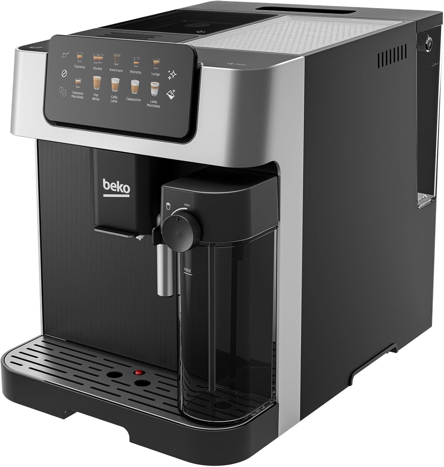 Beko CEG 7304X Automatic Bean to Cup Espresso Coffee Machine with 19 ...