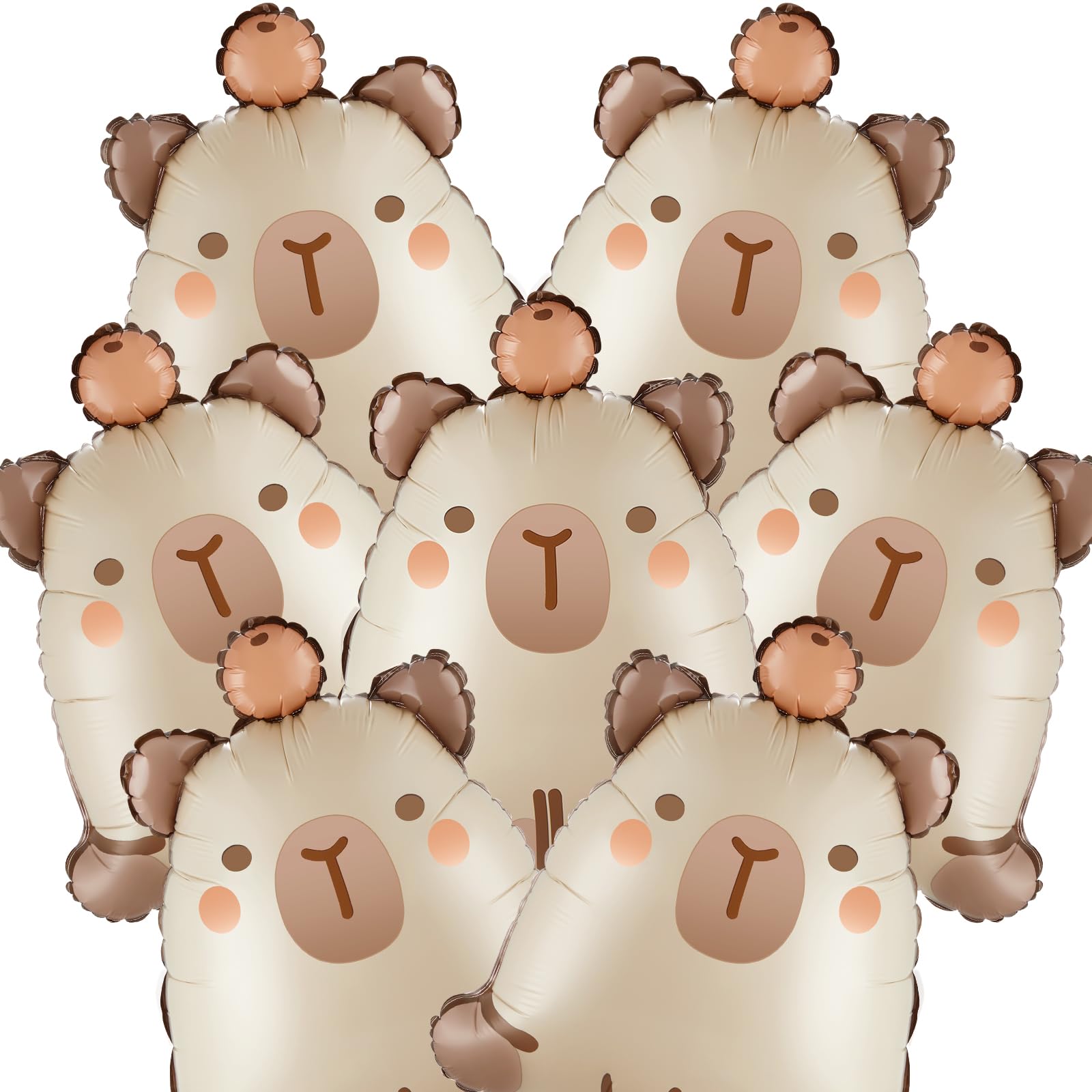 Amazon.com: PullCrease 12 Pcs 24inch Capybara Birthday Party ...