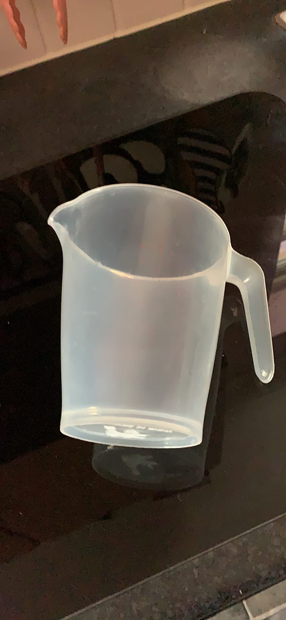 1L Clear Plastic Measuring Jug / 1000ml Transparent Measurements ...