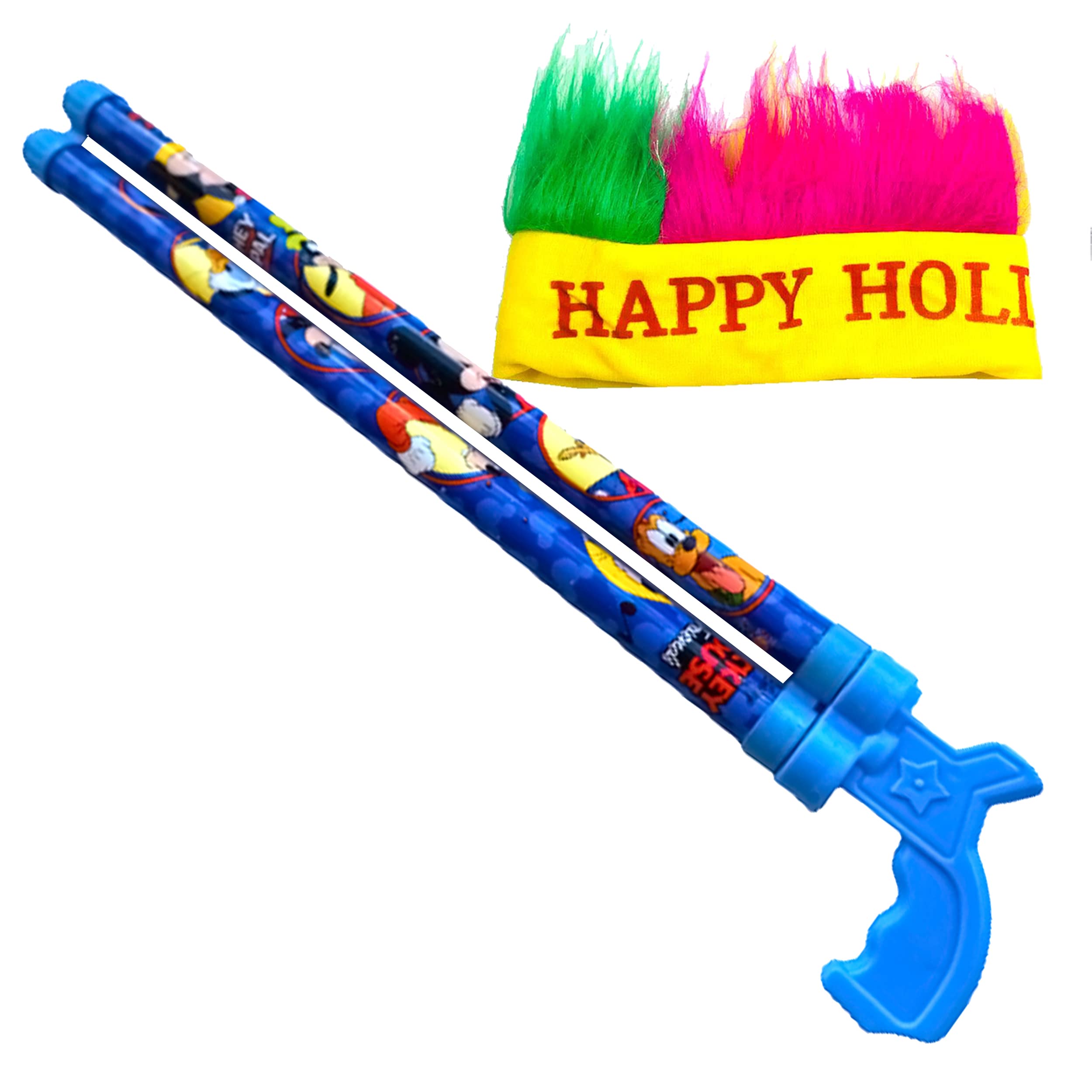 Evisha Happy Holi Cap And D58 High Pressure Long Water | Desertcart ...