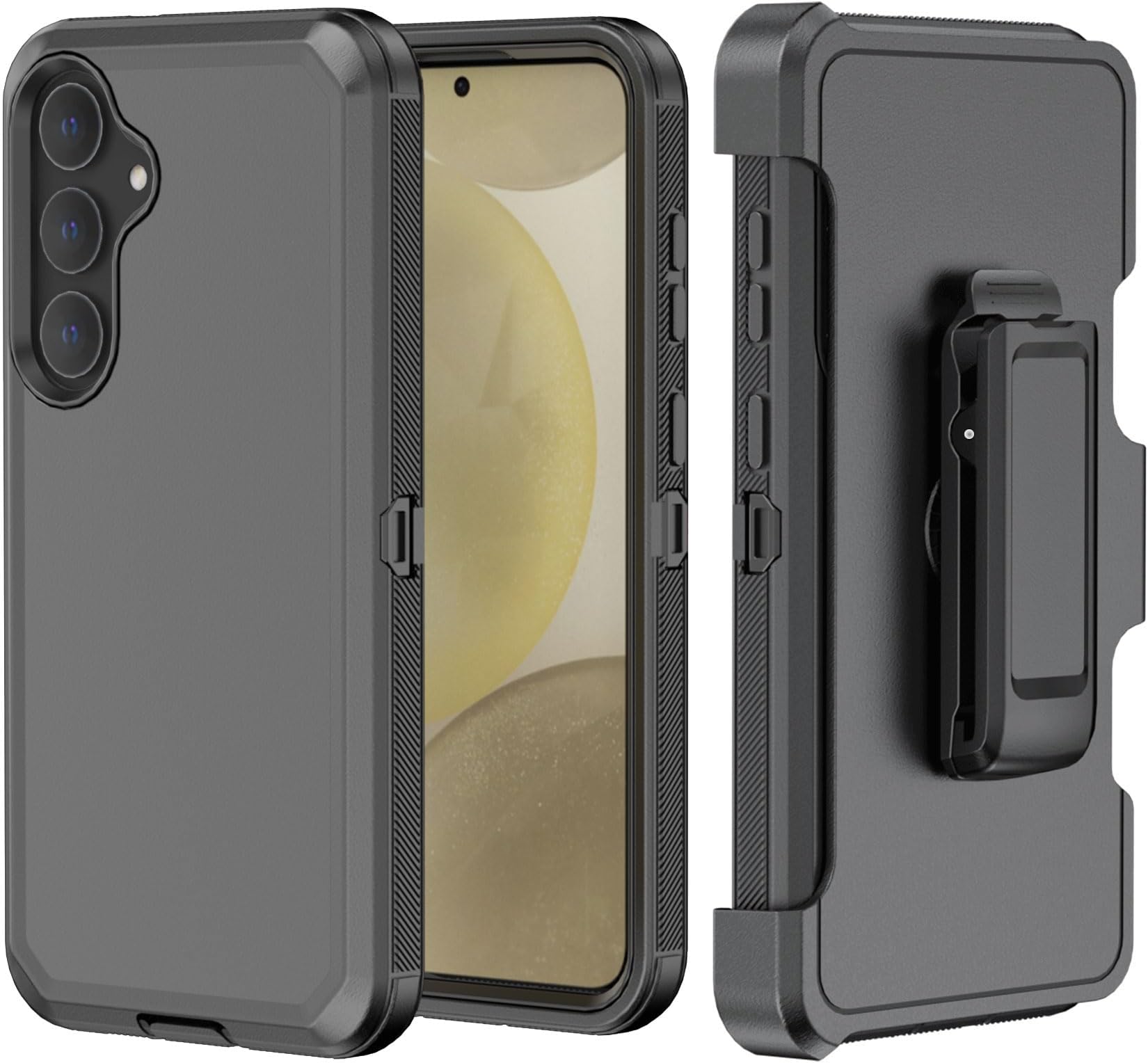 Amazon.com: TASHHAR Phone Case for Samsung Galaxy S24 case,Heavy Duty ...
