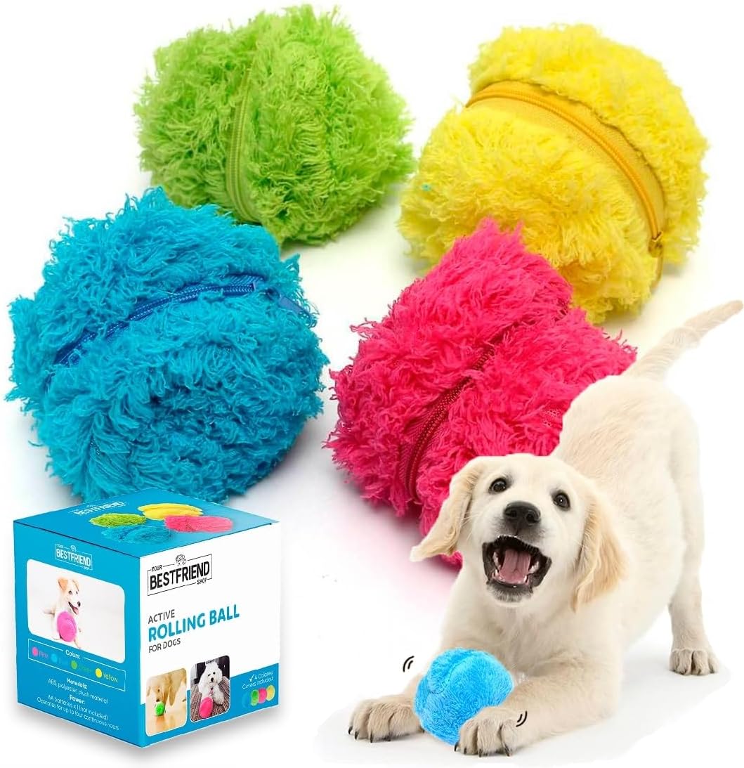 Active Rolling Ball™ Interaktives Hundespielzeug, Intelligent ...