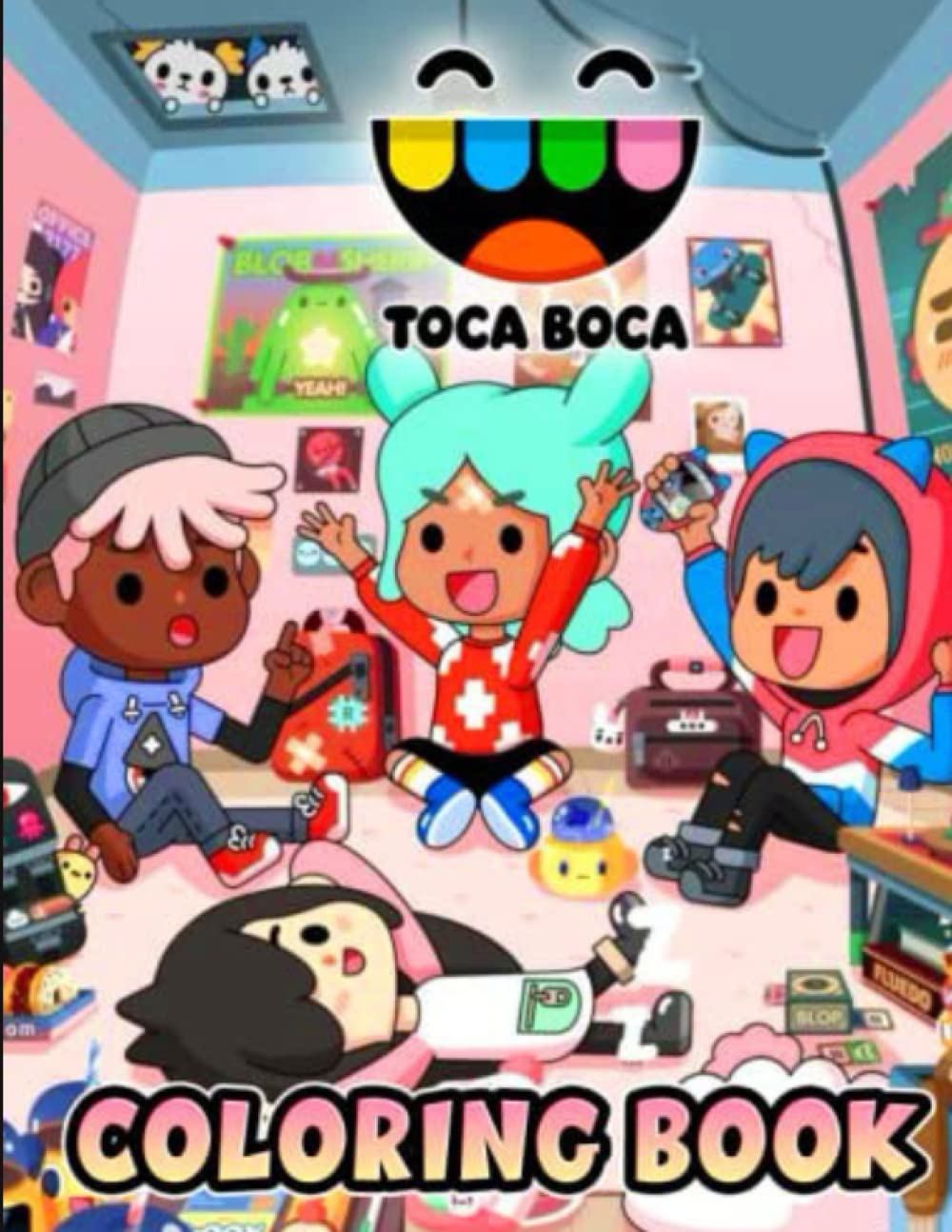 Buy Tocà Boca Coloring Book: A Book For All Tocà Boca Lovers To Relax ...