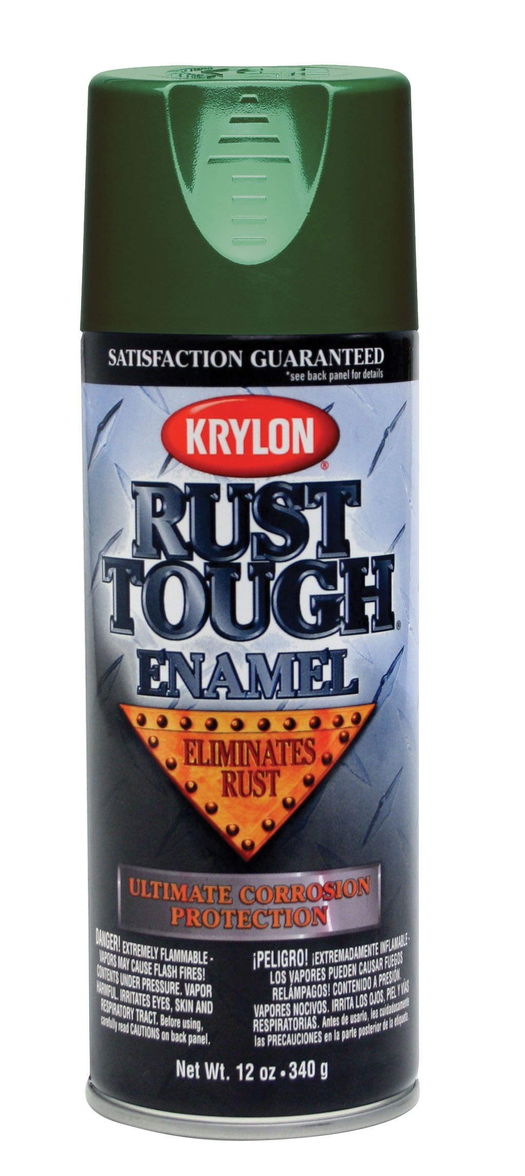 Krylon K09215007-6 PK 'Rust Tough' Forest Green Rust Preventive Enamel ...