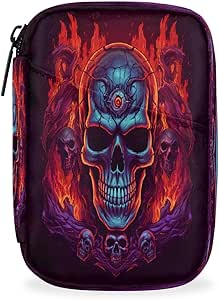 Amazon.com: Pill Organizer Box Halloween Skeleton Cool 7-Day Weekly ...