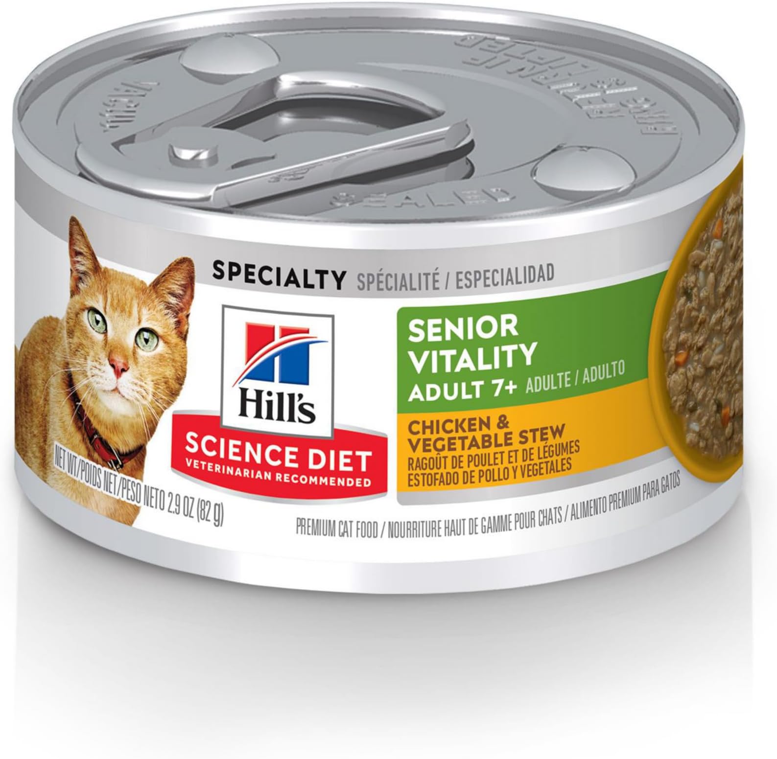 Hills Science Diet Adult 7 Senior Vitality Wet Cat Food | Desertcart ...