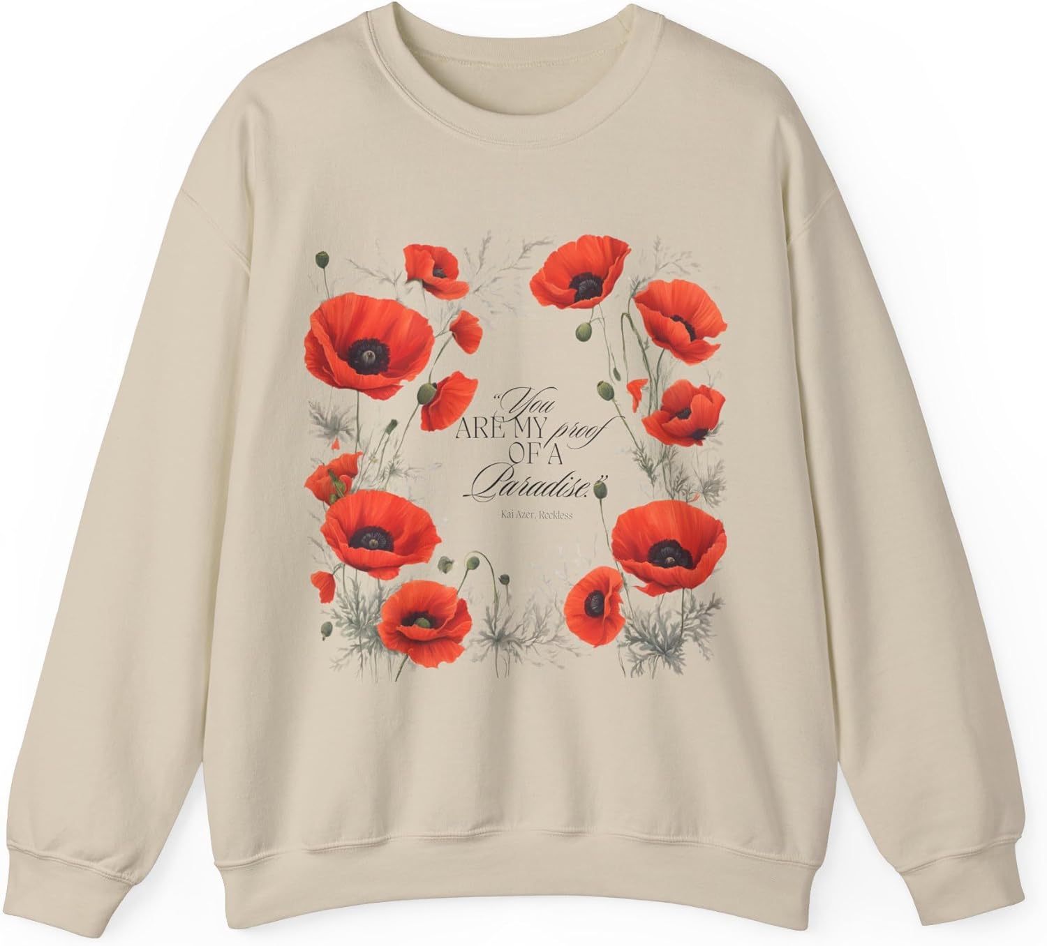 Reckless Lauren Roberts Sweatshirt | Kai Azer Powerless Merch Sand at ...