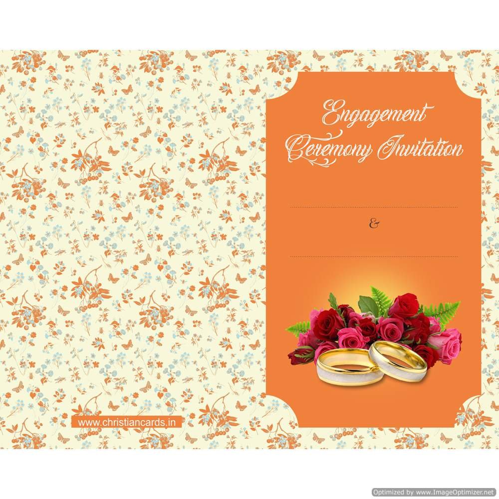 The Invitation Cards Betrothal Invitation / Engagement Themed 32 Cards ...