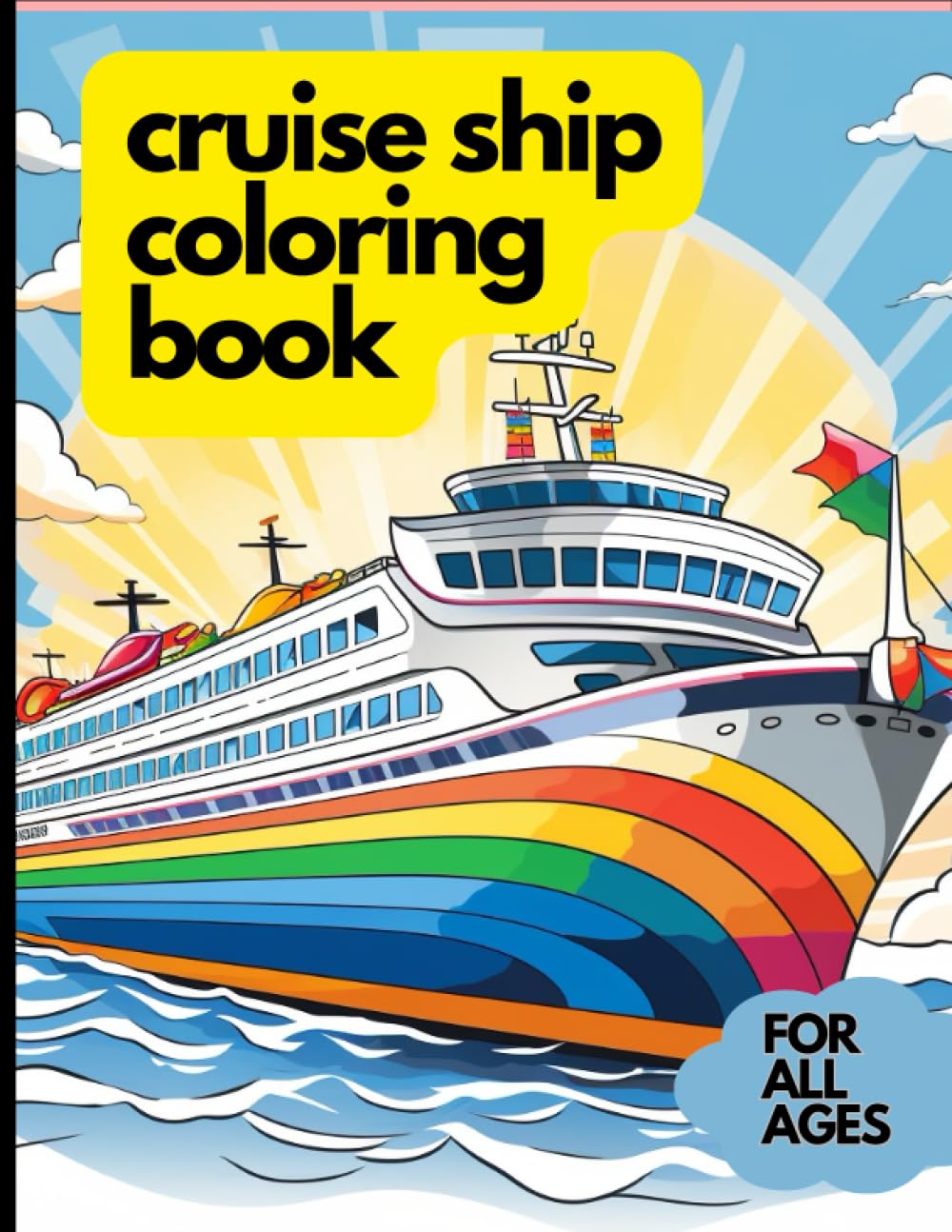 Amazon.com: Cruise ship coloring book: For adults and children ...
