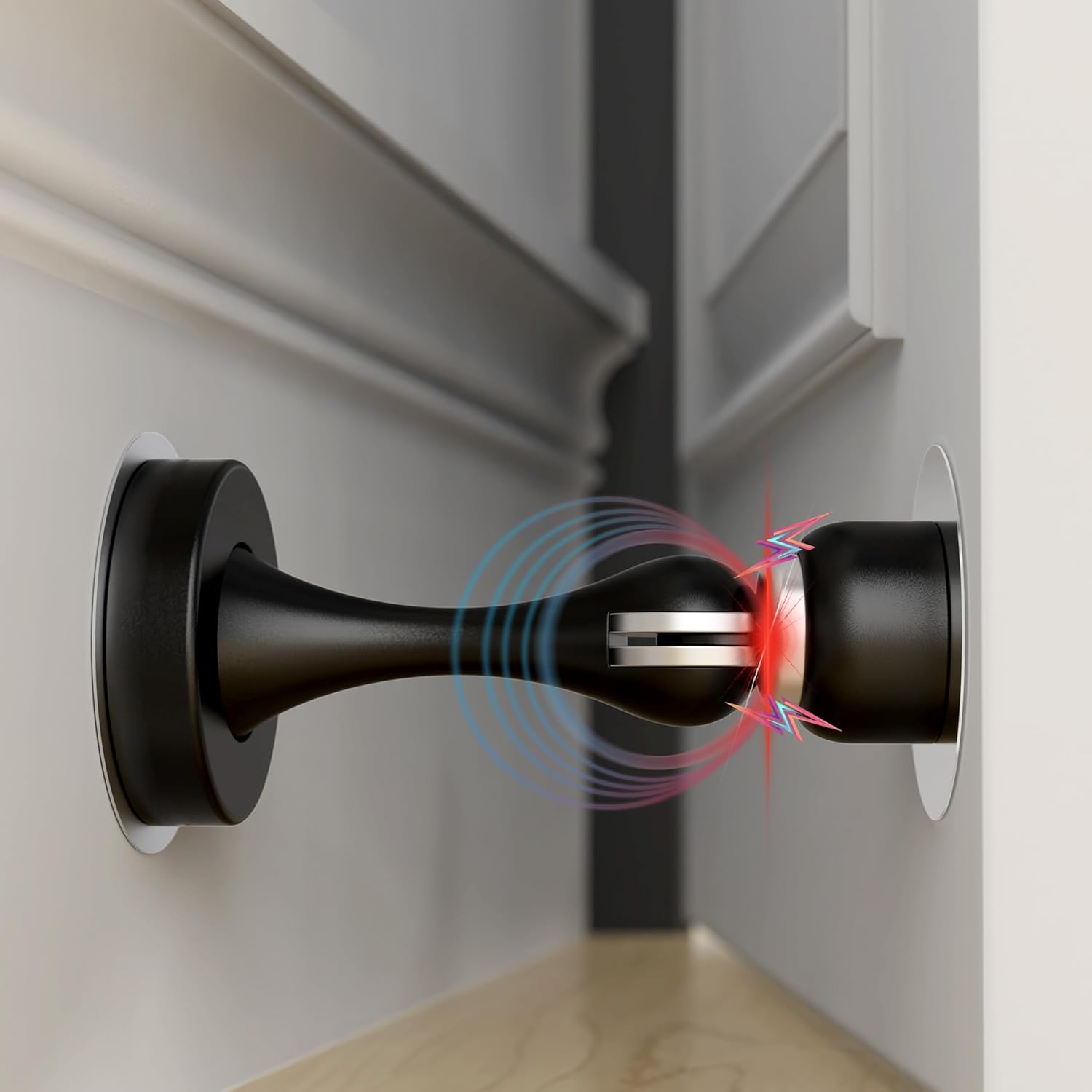 Amazon.com: OmHome Magnetic Door Stopper. Heavy Duty Magnetic Door ...