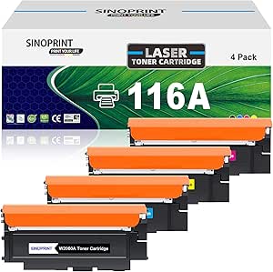 Amazon.com: SINOPRINT 116A Compatible Toner Cartridges Replacement for ...