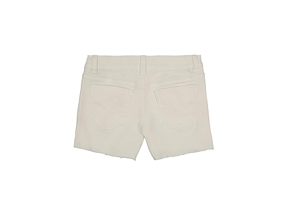 Hudson Kids Cutoffs Side Vent Shorts (Big Kids) (White Wash) Girl's ...