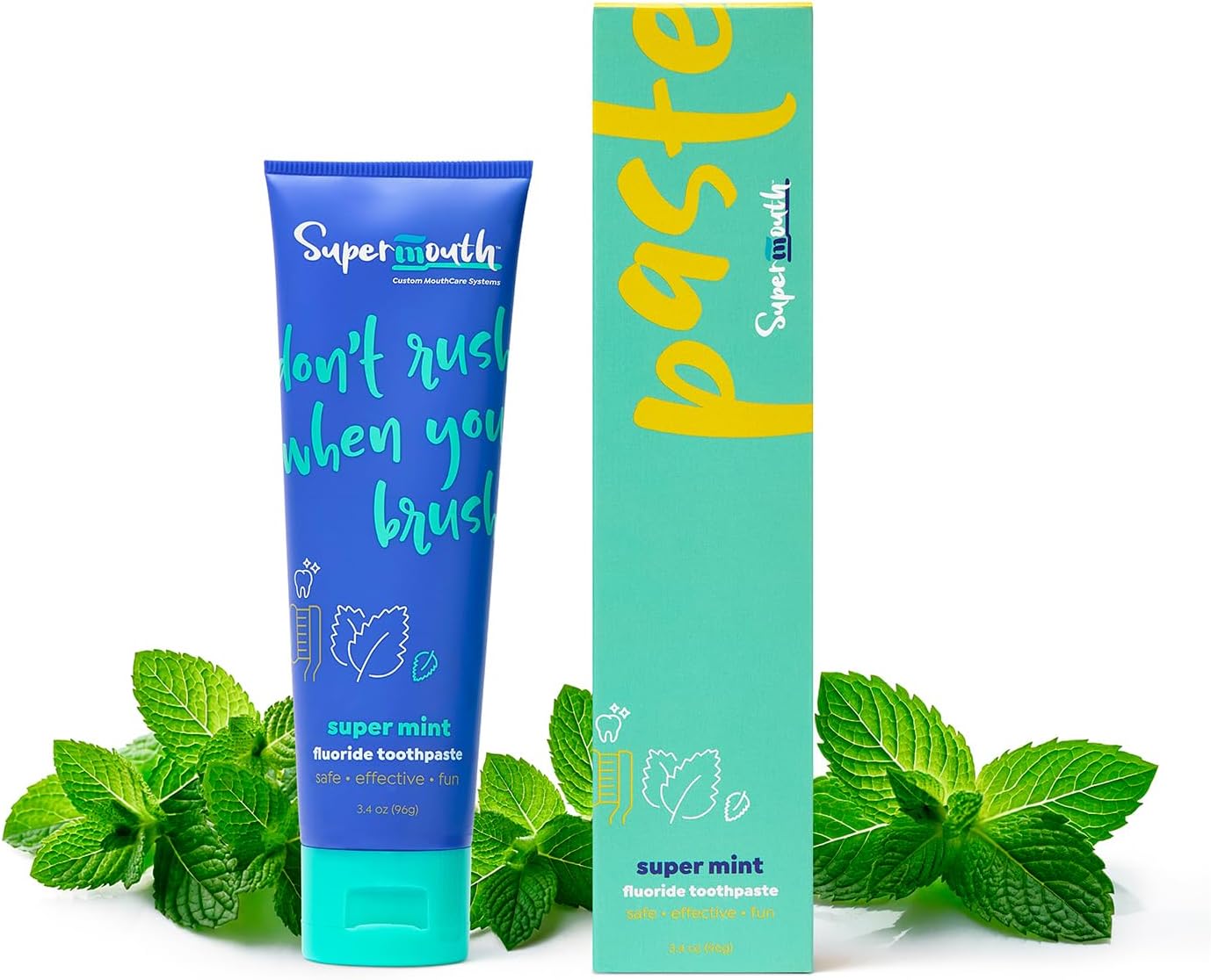 Amazon.com : Dr. Jen Super Paste/Toothpaste with Fluoride +10% Nano ...